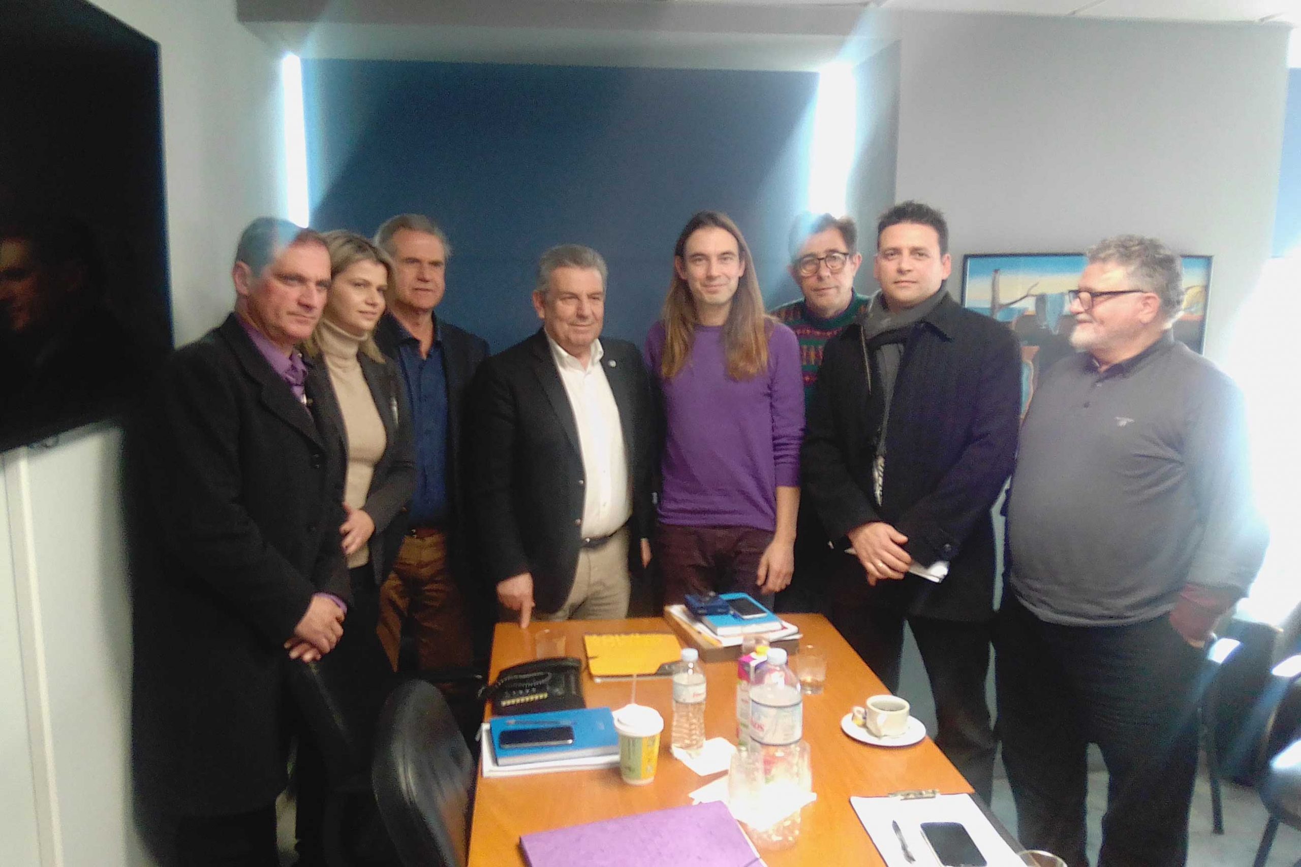 Συνάντηση του Βουλευτή κ.Κρίτων Αρσένη με τον Δήμαρχο Ιλίου κ. Ζενέτο