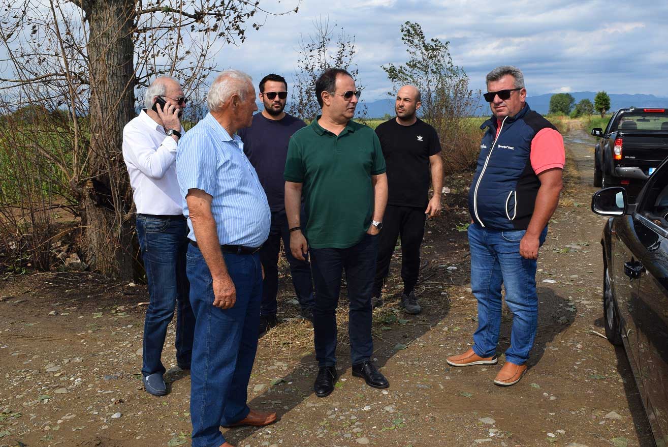 Μεγάλη η ζημιά στο αγρόκτημα του Προδρόμου από έντονη χαλαζόπτωση
