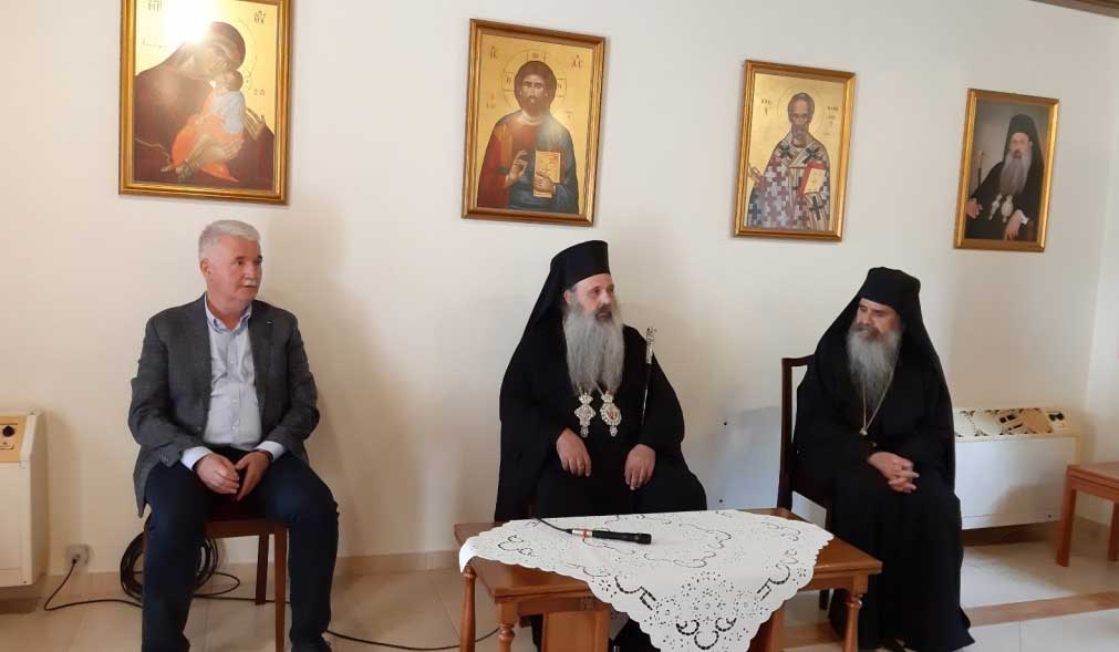 Ο Σεβ. Μητροπολίτης κ. Θεόκλητος στην Ιερά Μονή Αγ. Νικολάου Σιαμάδων
