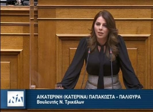 Η Κατερίνα Παπακώστα στην Βουλή για την «Ασφαλιστική Μεταρρύθμιση για ...