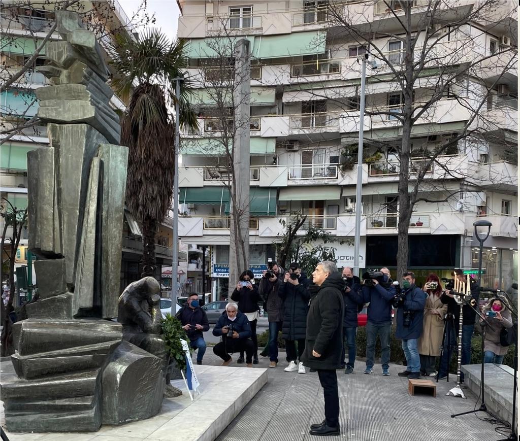 Ο Αγοραστός για την Εθνική Ημέρα Μνήμης των Ελλήνων Εβραίων Μαρτύρων ...