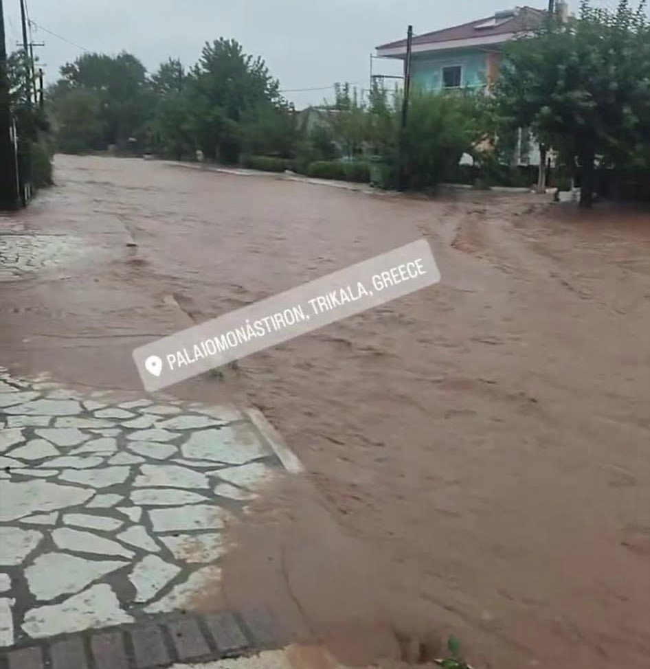 Δραματικές ώρες για τον Δήμο Πύλης με πλημμυρισμένα χωριά