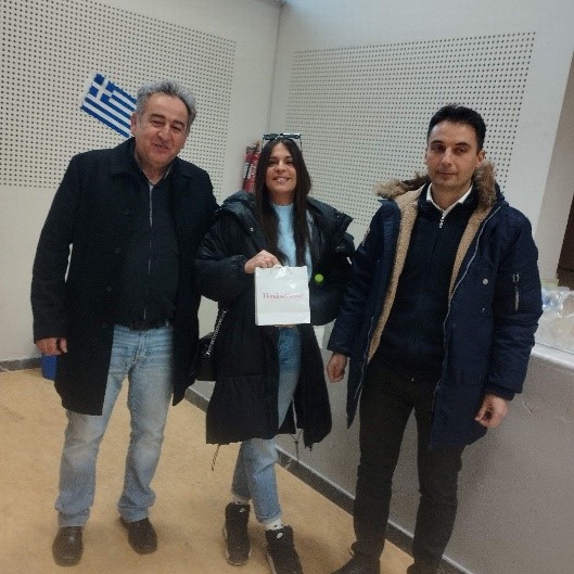 Κοπή πίτας του Συλλόγου Γονέων και Κηδεμόνων του 2ου Γυμνασίου Τρικάλων